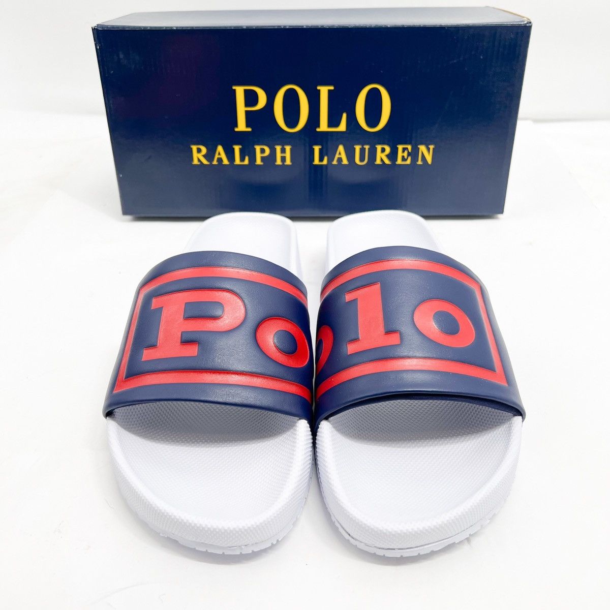 Polo Ralph Lauren Polo Ralph Lauren Cayson Logo Pool Slide | Grailed