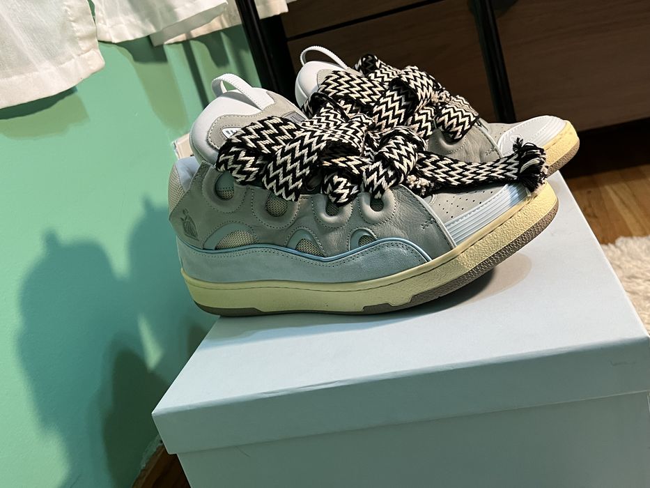 Lanvin Curb Sneaker Baby Blue | Grailed