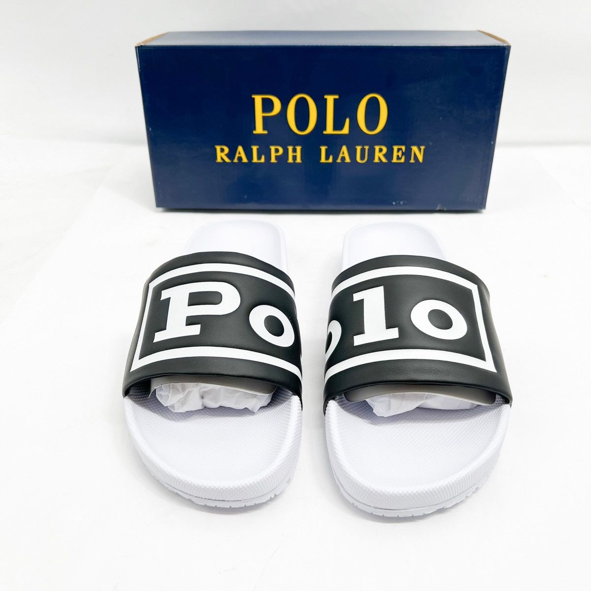 Polo Ralph Lauren Polo Ralph Lauren Cayson Logo Pool Slide | Grailed