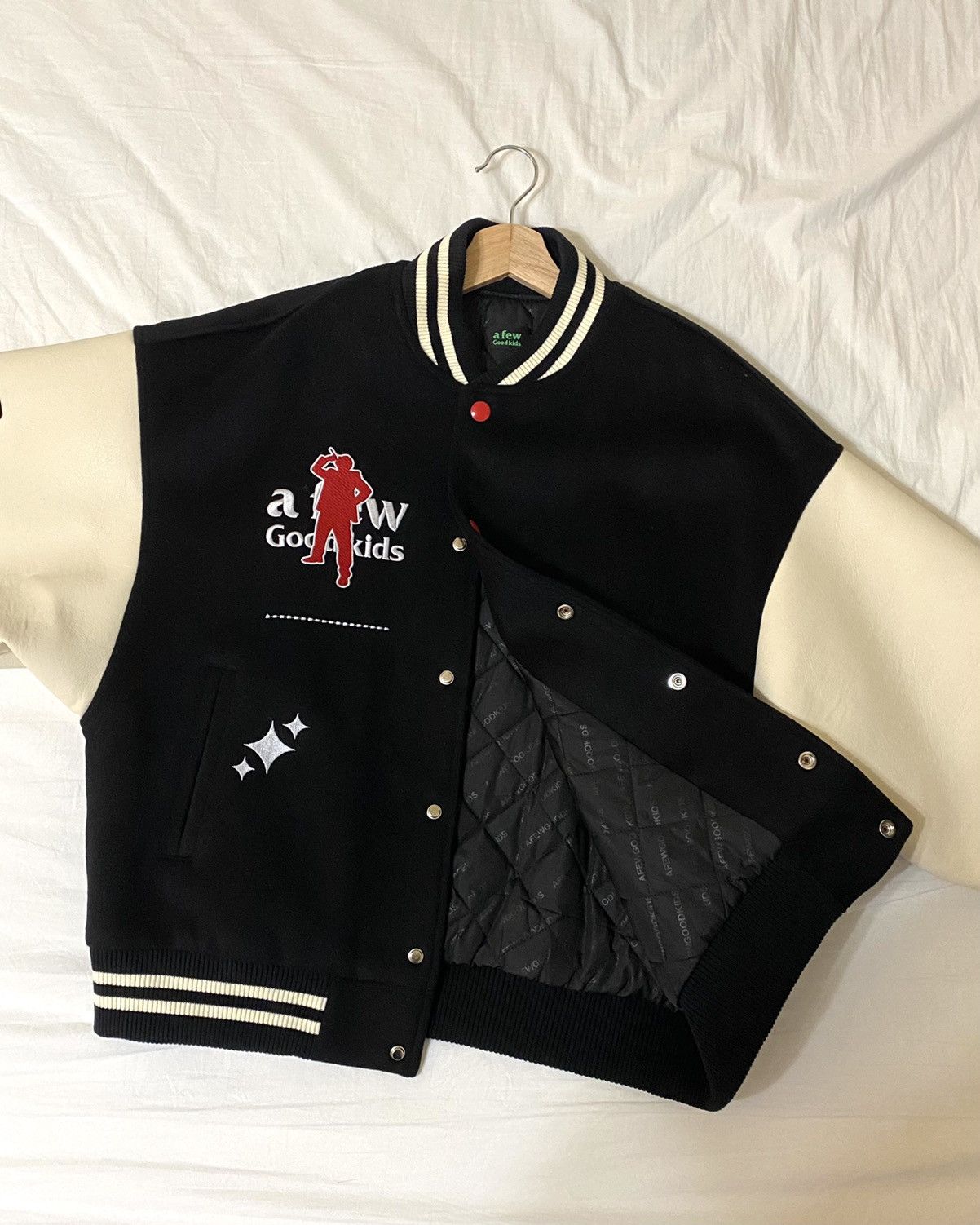Leather Jacket Doncare Varsity CEO Black Jacket | Grailed