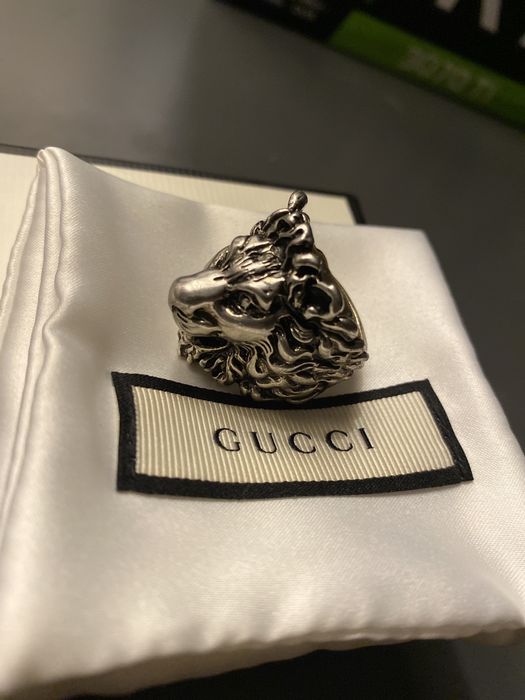 Gucci Gucci Lion Head Ring | Grailed