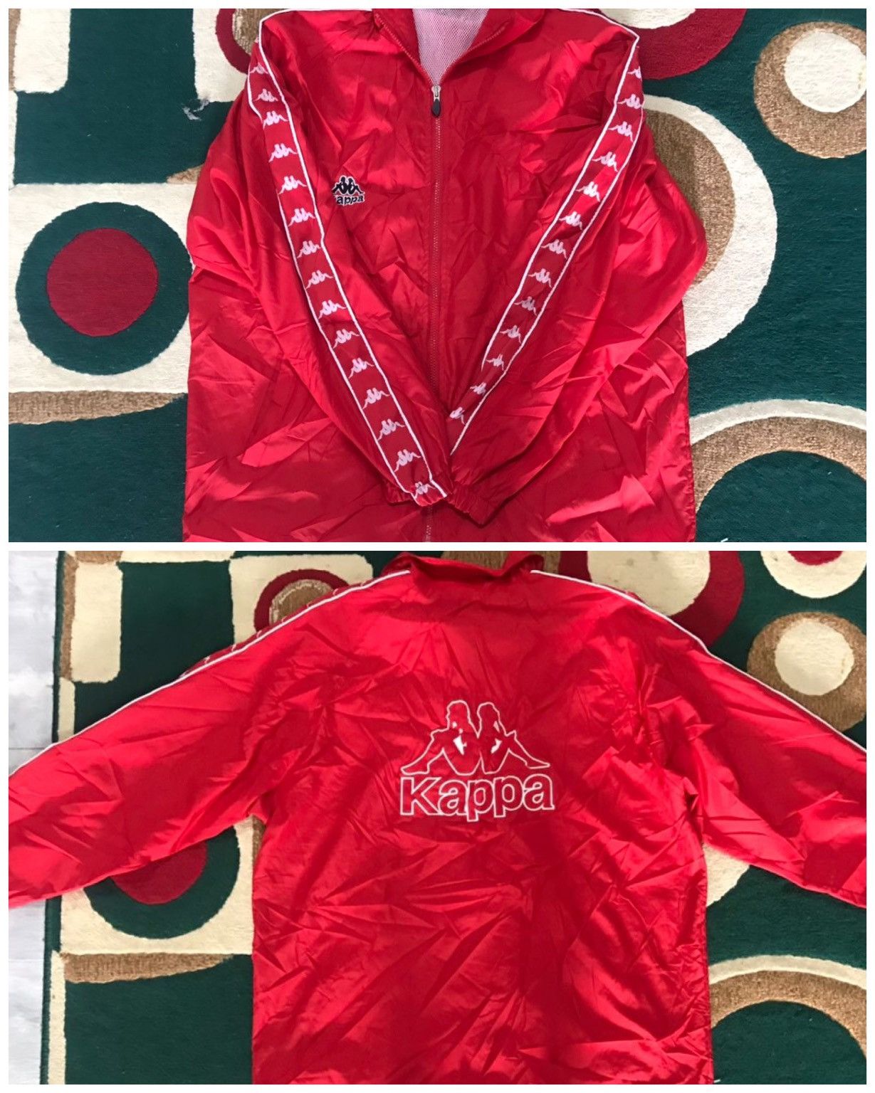 Vintage 🔥Vintage🔥 Kappa Big Logo Side Tape Jacket | Grailed