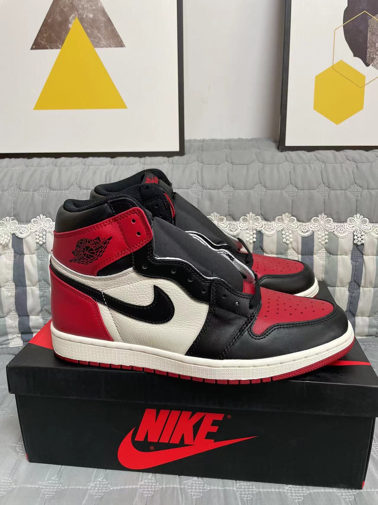 Jor Air Jordan 1 Bred | Grailed