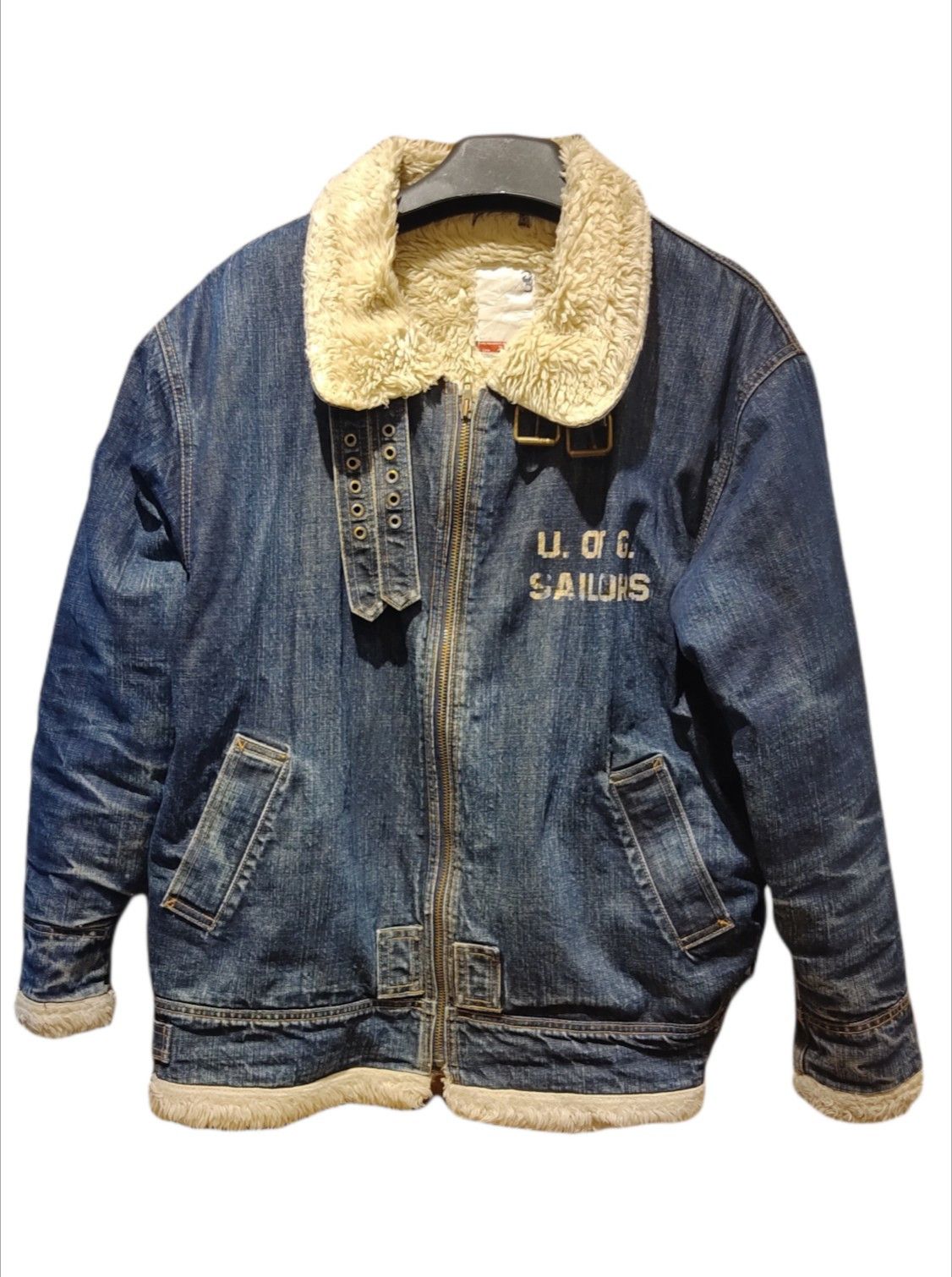 Japanese Brand × Narcotic GDC GDC SLRS MILITARY SST DENIM JACKET | Grailed