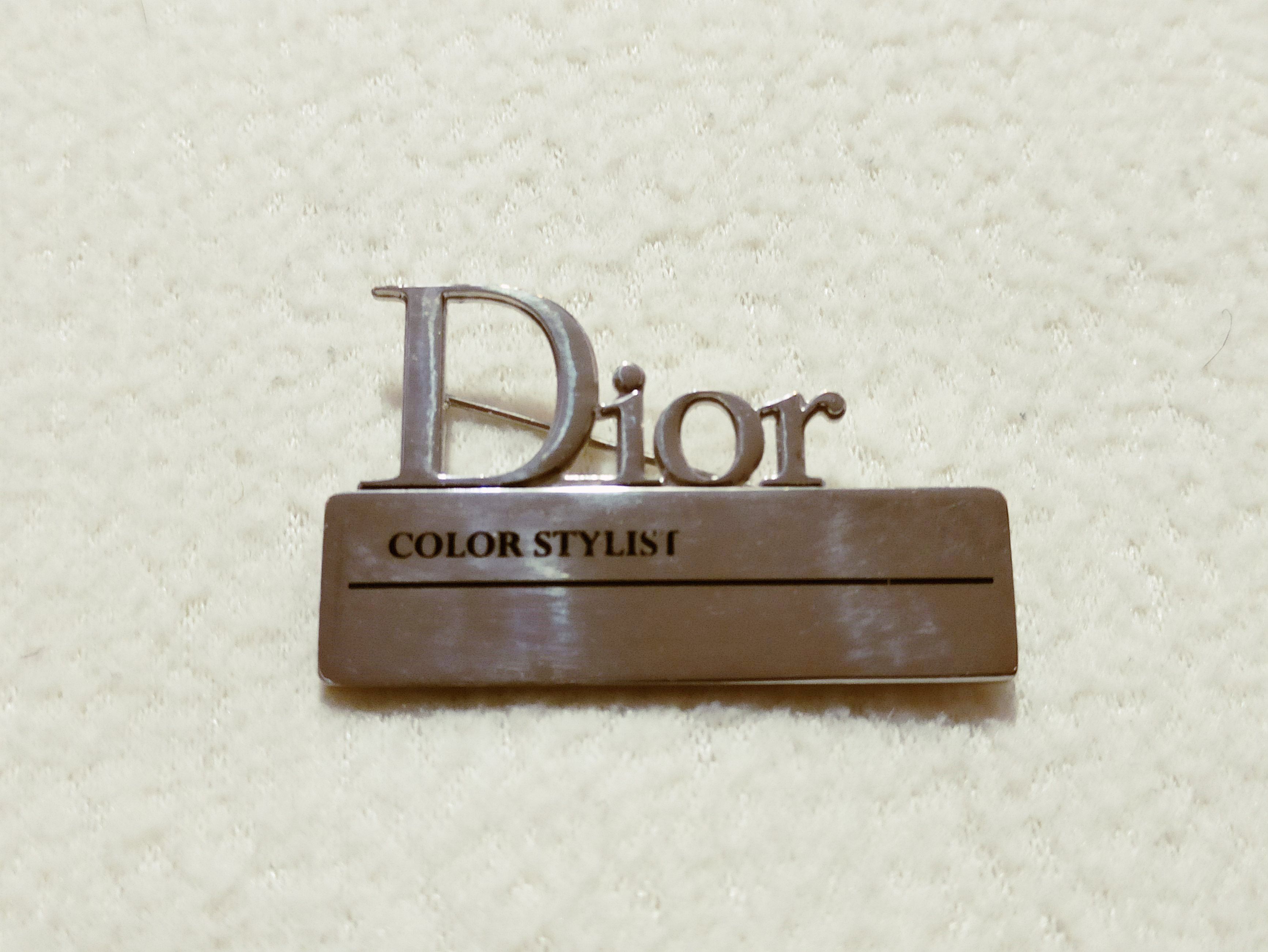 Dior × Vintage Dior color stylist vintage badge | Grailed