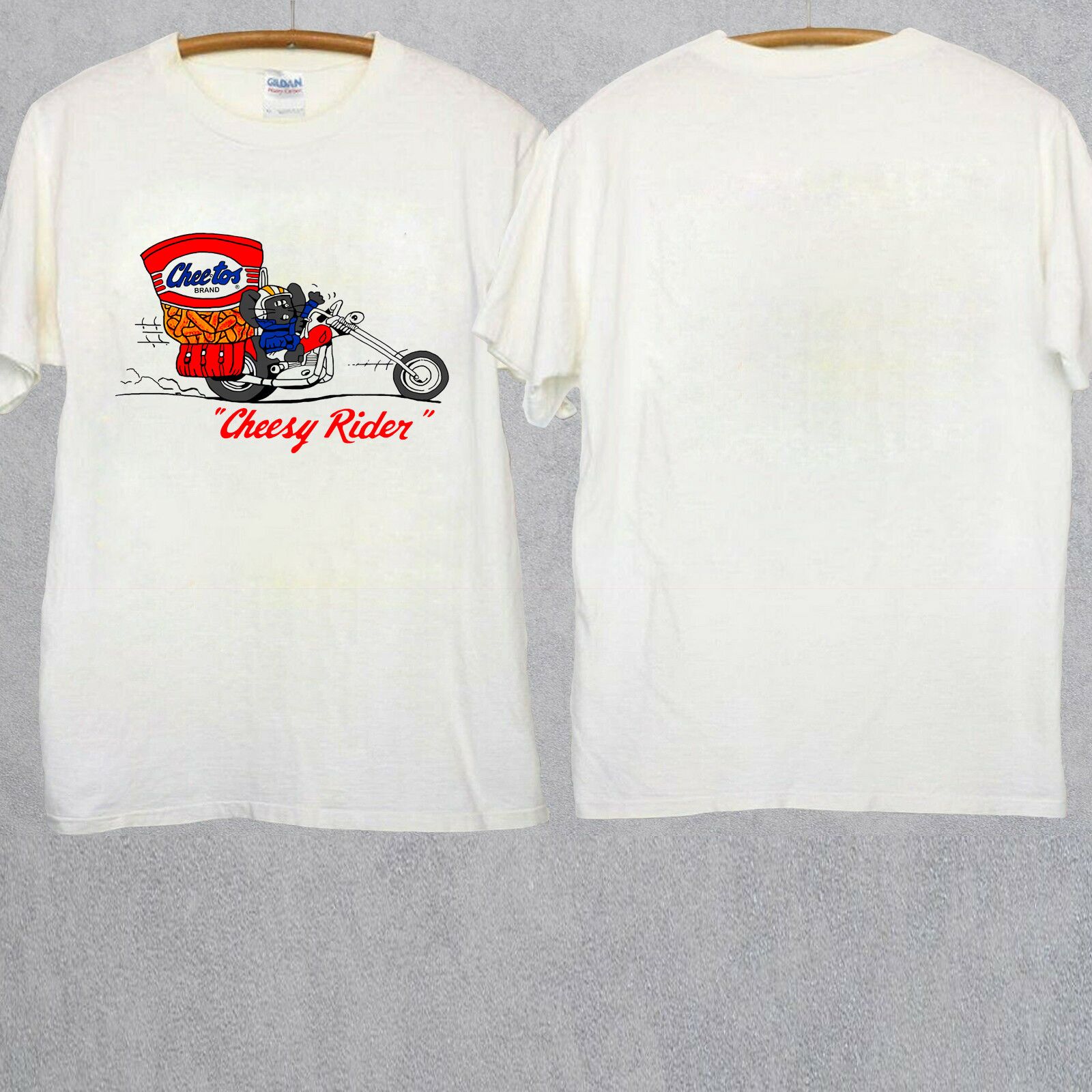 Gildan cheetos cheesy rider | Grailed