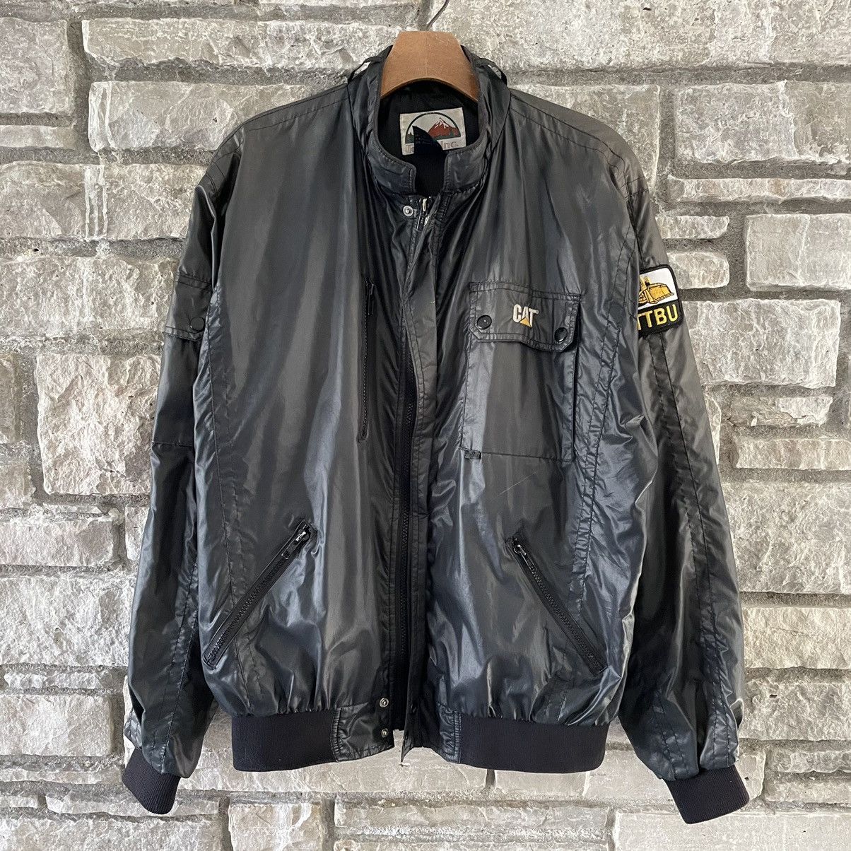 Vintage Vintage 1990s Sun Faded CAT Work Jacket | Grailed