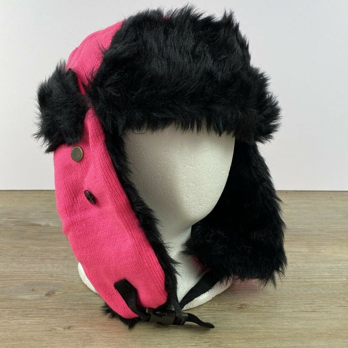 Other Dakota Dan Bright Pink Winter Eskoma Ushanka Hat | Grailed