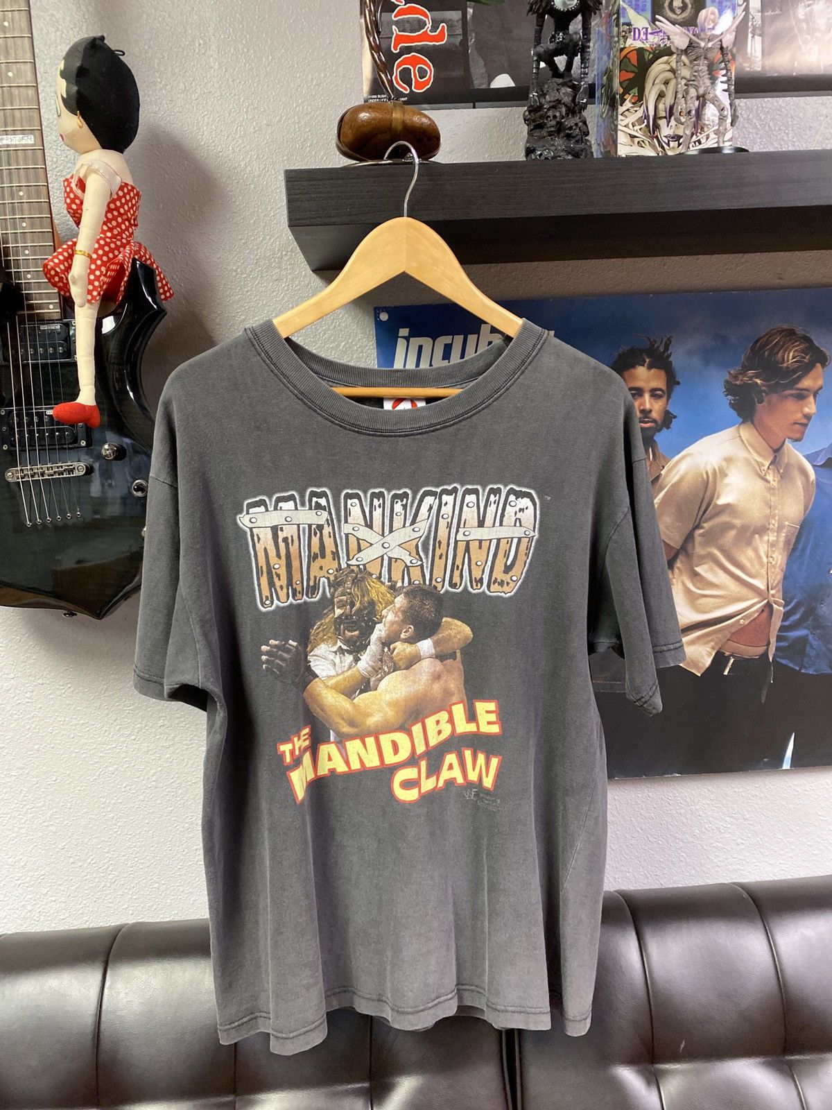 Vintage × Wwe × Wwf Wwf Mankind The mandible claw 1998 | Grailed