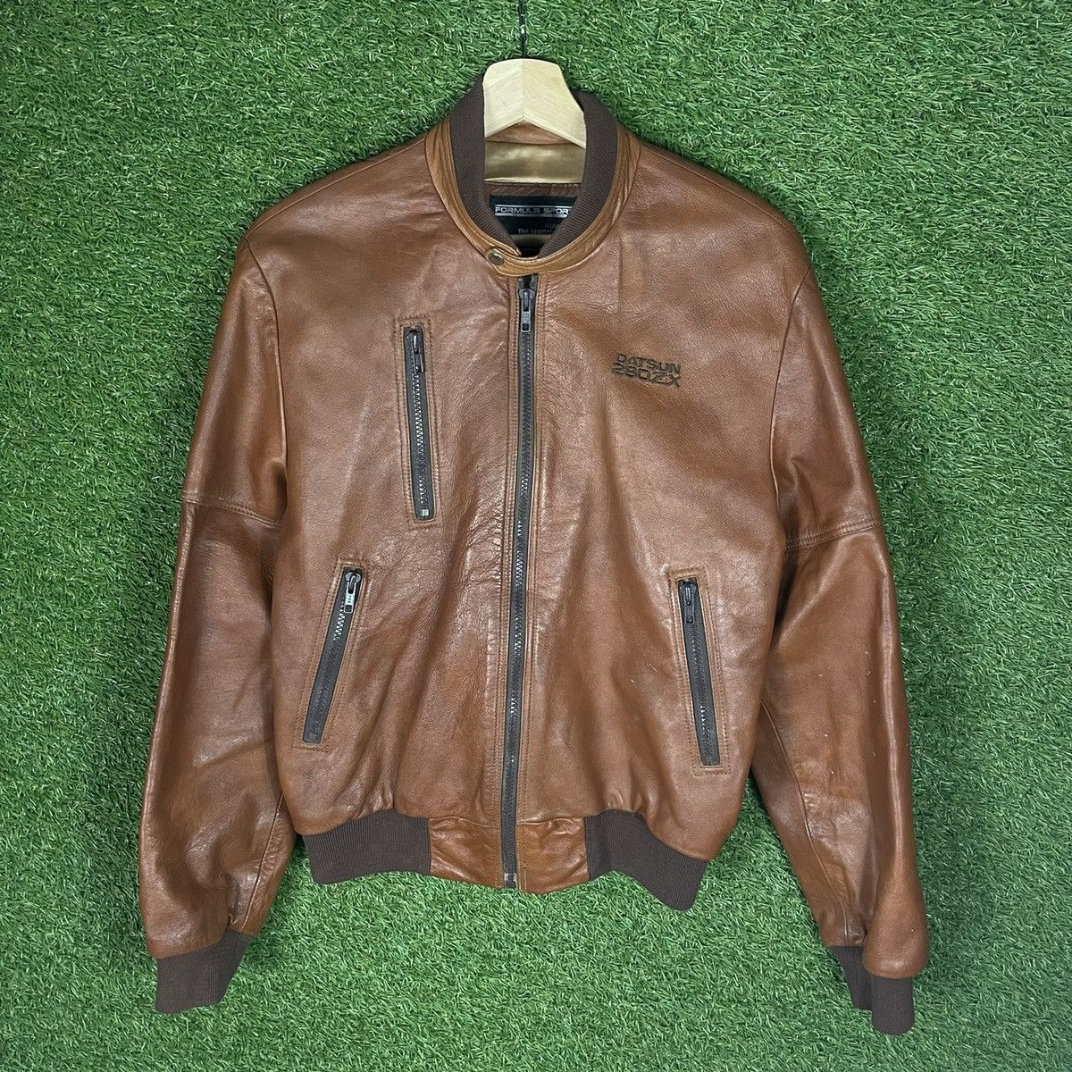 Vintage Vintage 70’s Datsun 280ZX leather jacket | Grailed