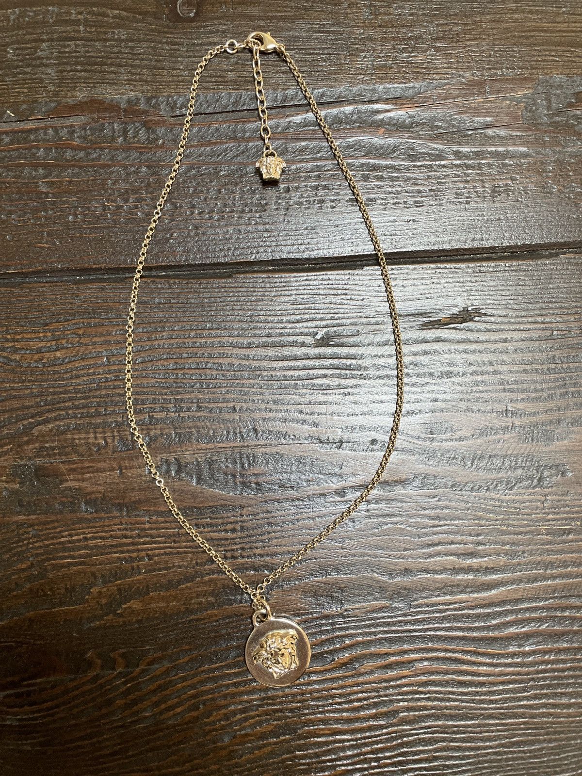 Versace Versace Gold Medusa Medallion Necklace | Grailed