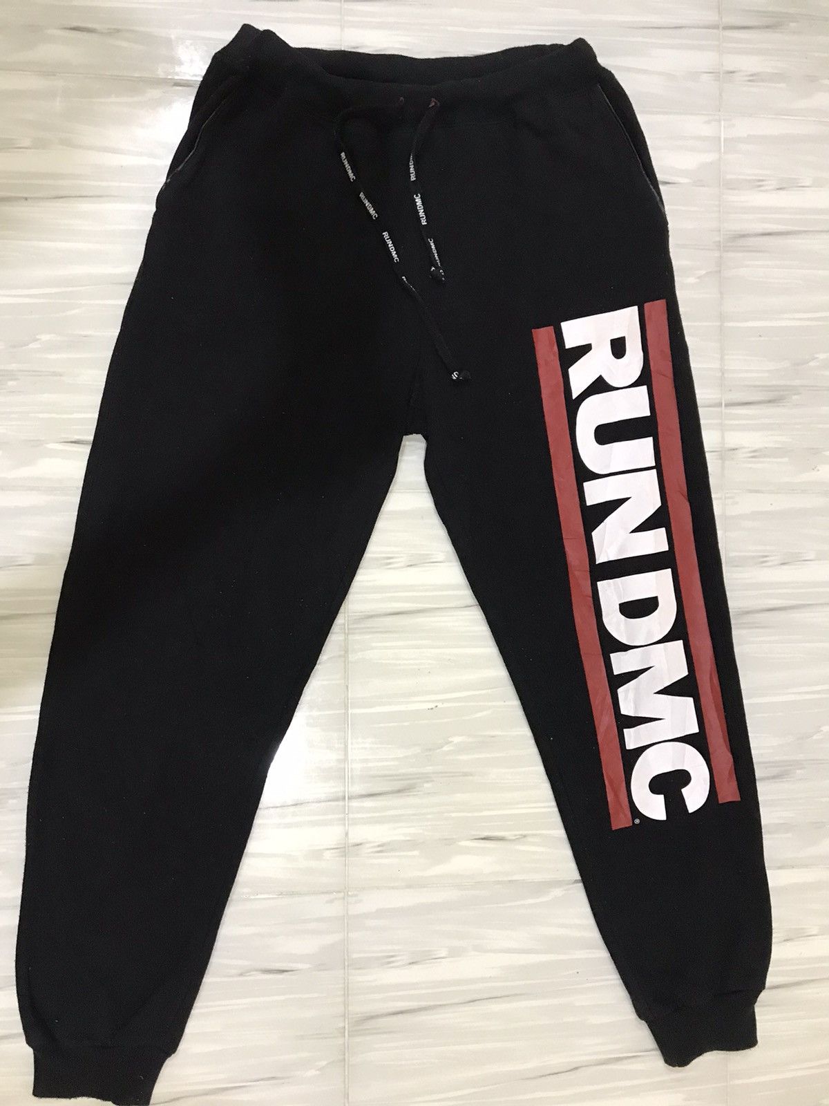 Run Dmc × Streetwear × Vintage VINTAGE RUN DMC JOGGER PANTS | Grailed