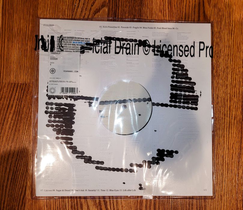 Ecco Ecco2k - E LP Vinyl (With Poster) | Grailed