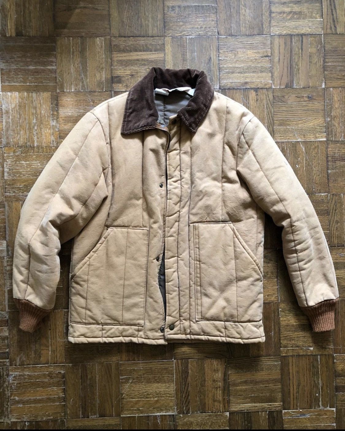 Walls Vintage Walls Blizzard-Pruf Quilted Work Jacket Chore Coat | Grailed