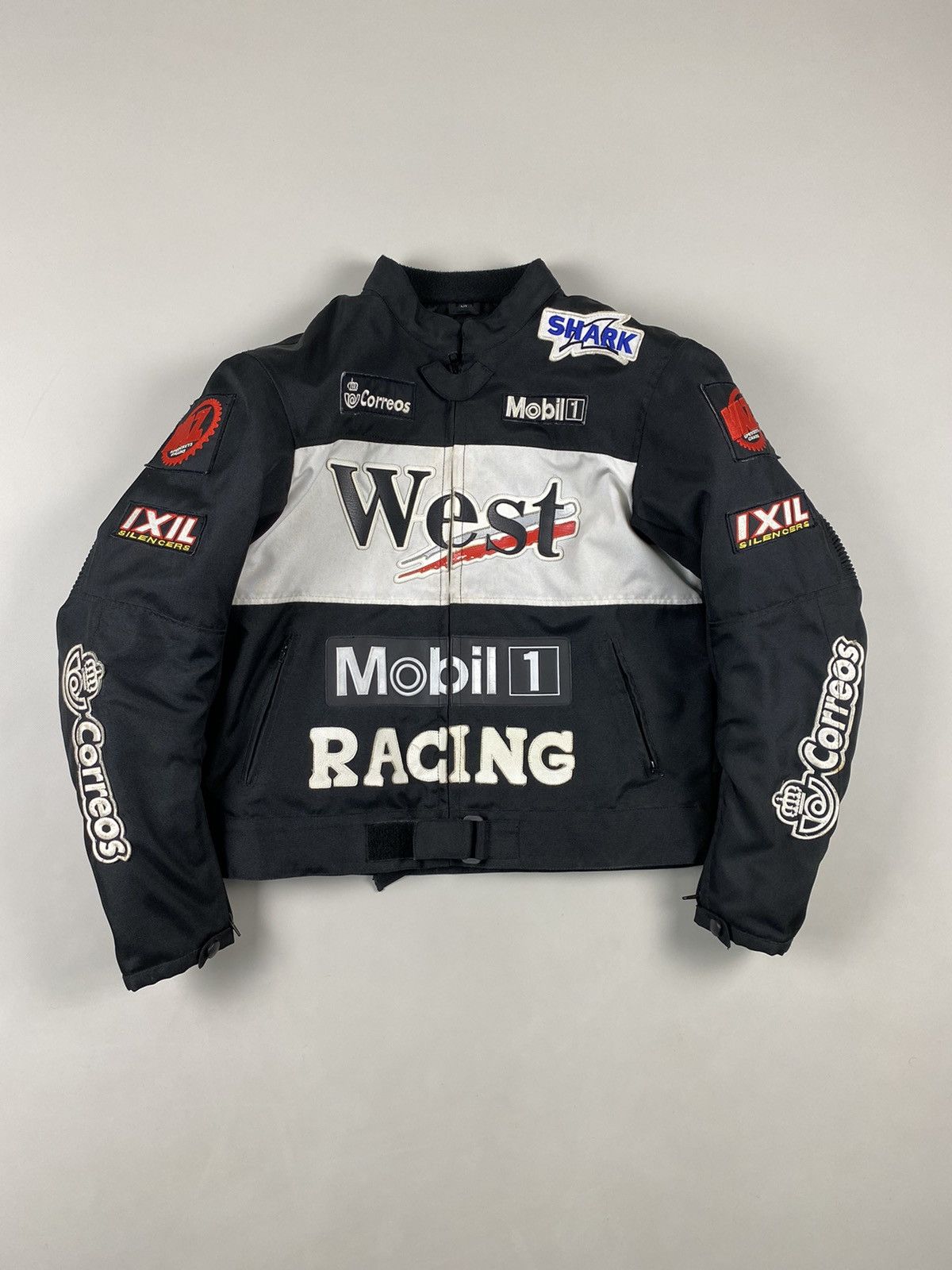 Racing × Vintage Vintage WEST MOBIL 1 racing jacket (L) | Grailed