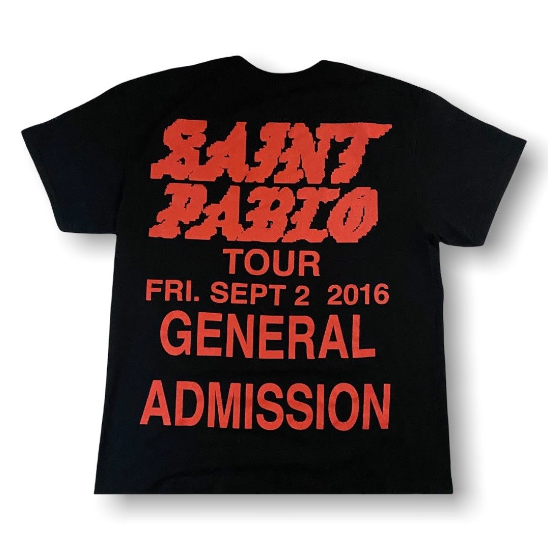 Kanye West × Streetwear KANYE WEST CANADA SAINT PABLO TOUR TEE | Grailed