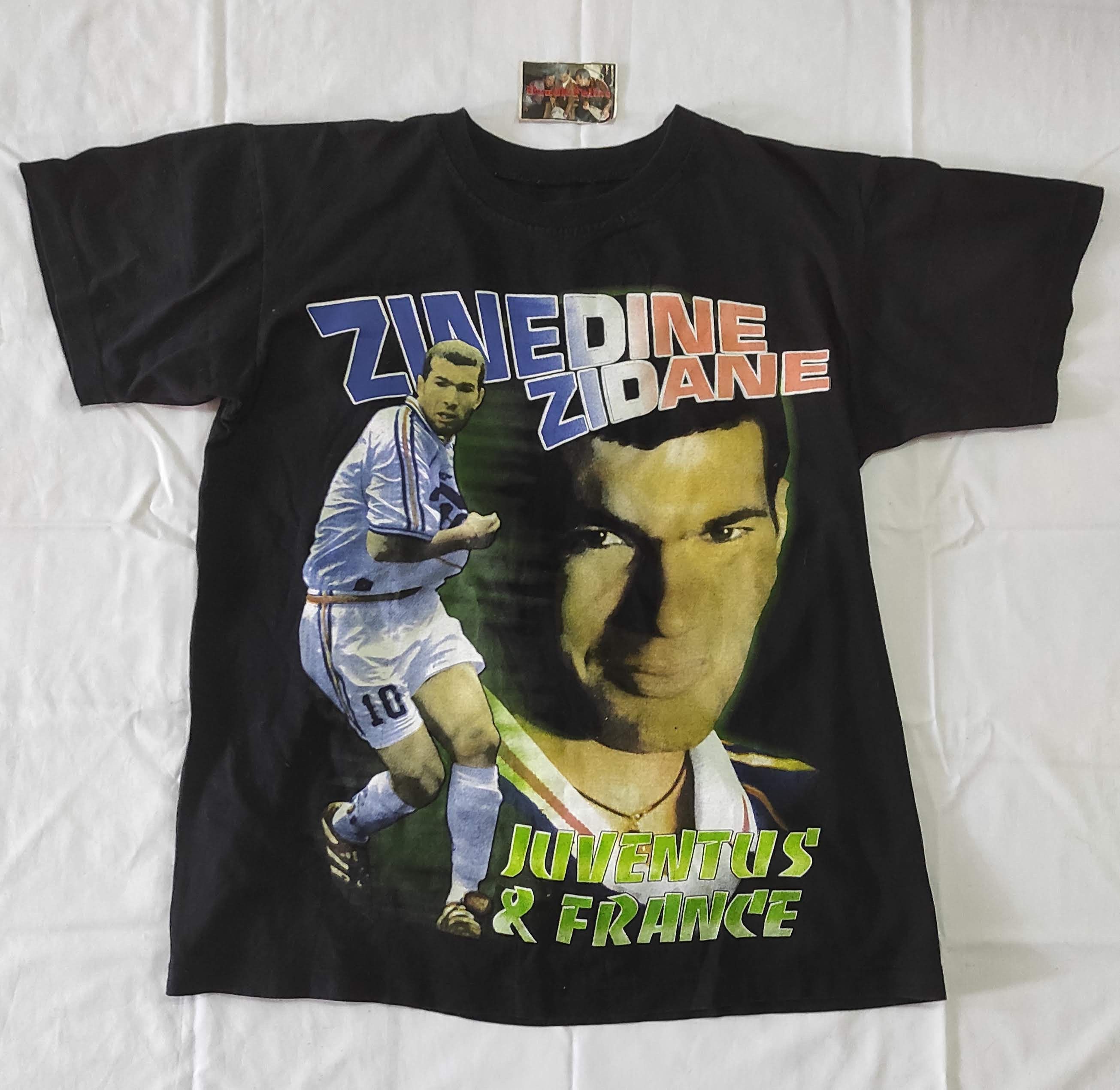 Rap Tees × Vintage Vintage Rare Zinedine Zidane Bootleg Raptee | Grailed