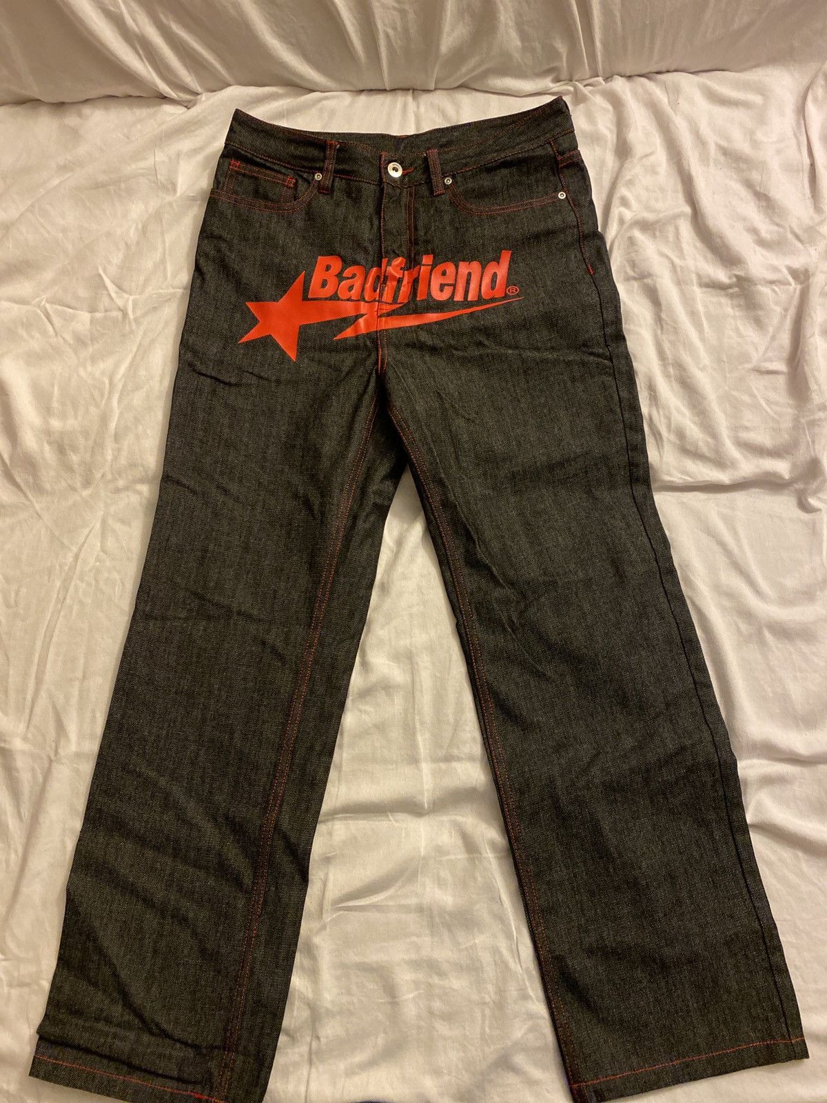 Badfriend Badfriend Star Logo Jeans | Grailed
