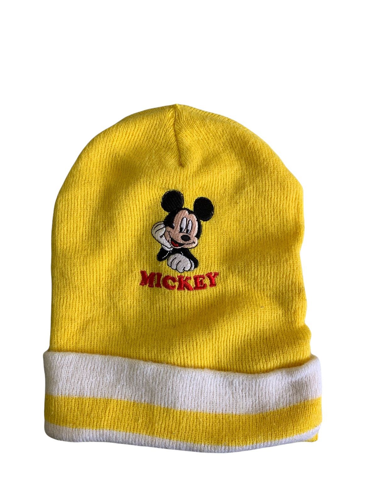 Mickey Mouse Mickey mouse beanie hat embroidered small Logo | Grailed