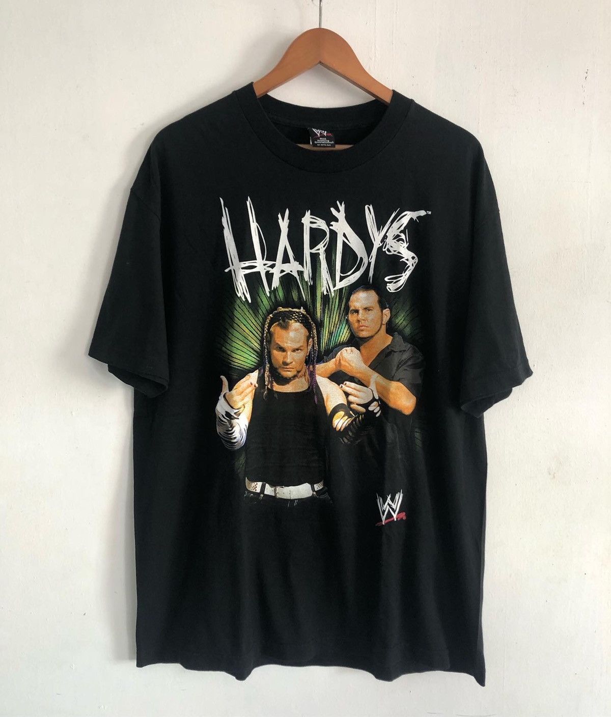 Vintage VTG 2000 WWF WWE Hardy boys Wrestling Tee Shirt | Grailed