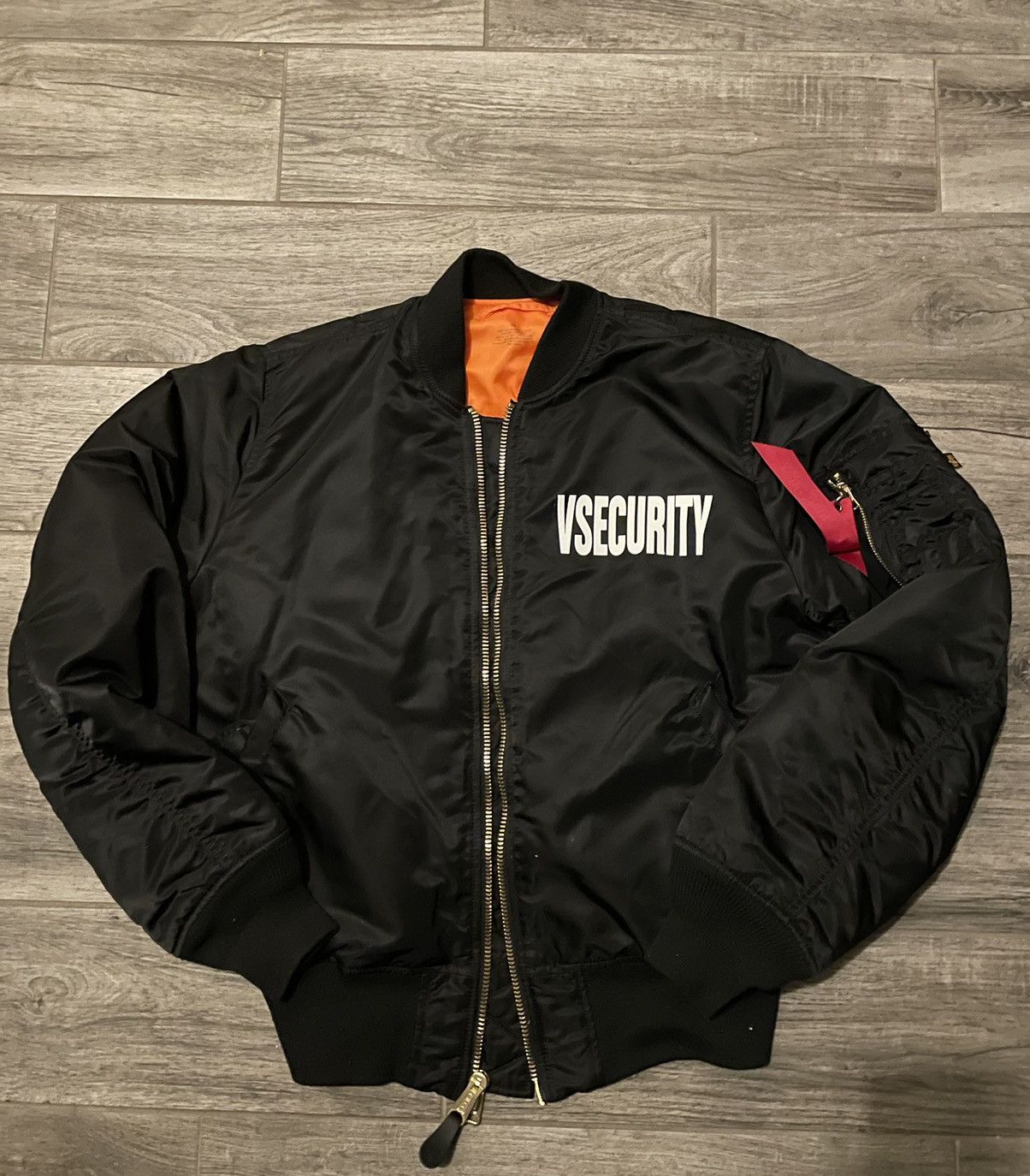 Playboi Carti King Vamp Tour “VSECURITY” Bomber X Playboi Carti | Grailed