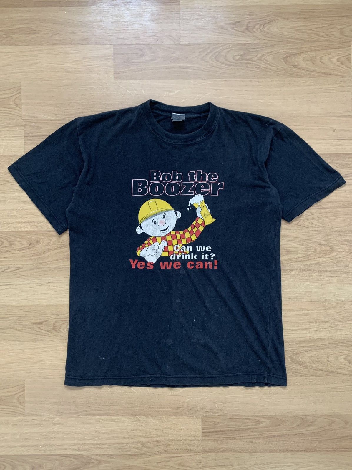 Other × Vintage Bob The Boozer ‘Can We Drink it? Yes We Can!’ t-Shirt ...