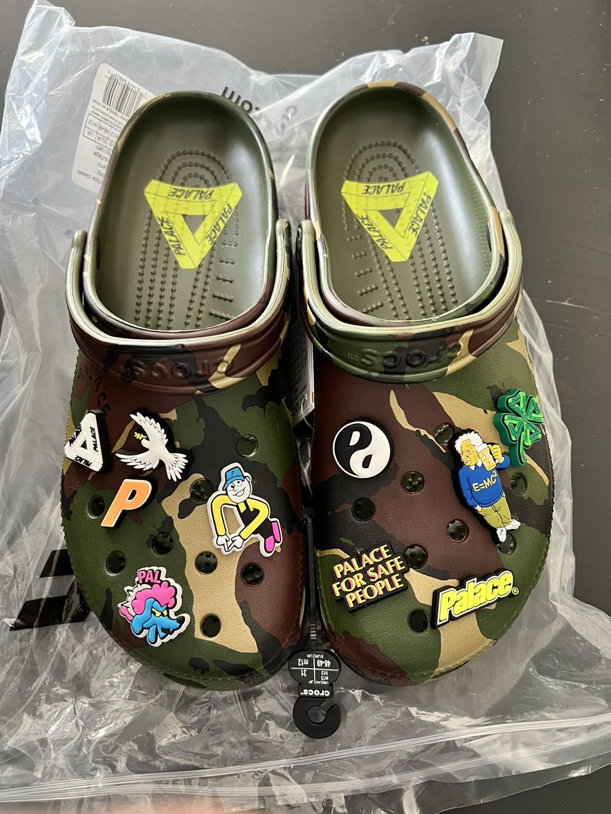 Crocs × Palace Palace Crocs Woodland Camo | Grailed