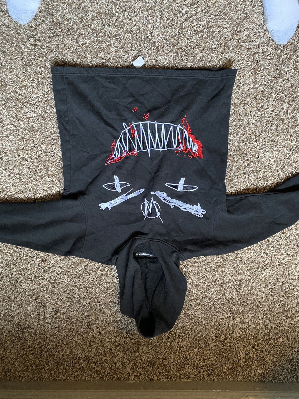 Streetwear Evil Hearts Club X LeWuz Collab Hoodie | Grailed