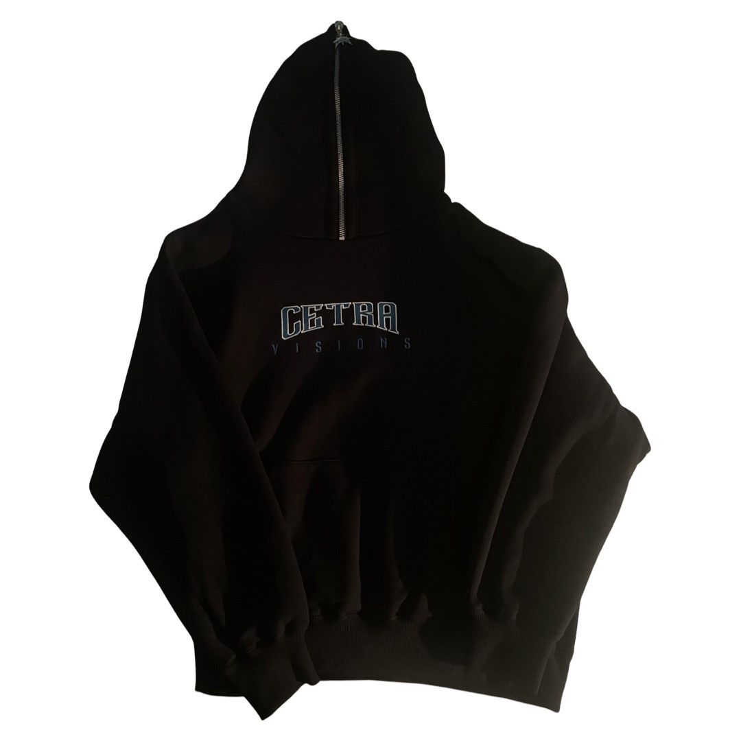 Marino Morwood × Streetwear Cetra vision black face full zip hoodie ...