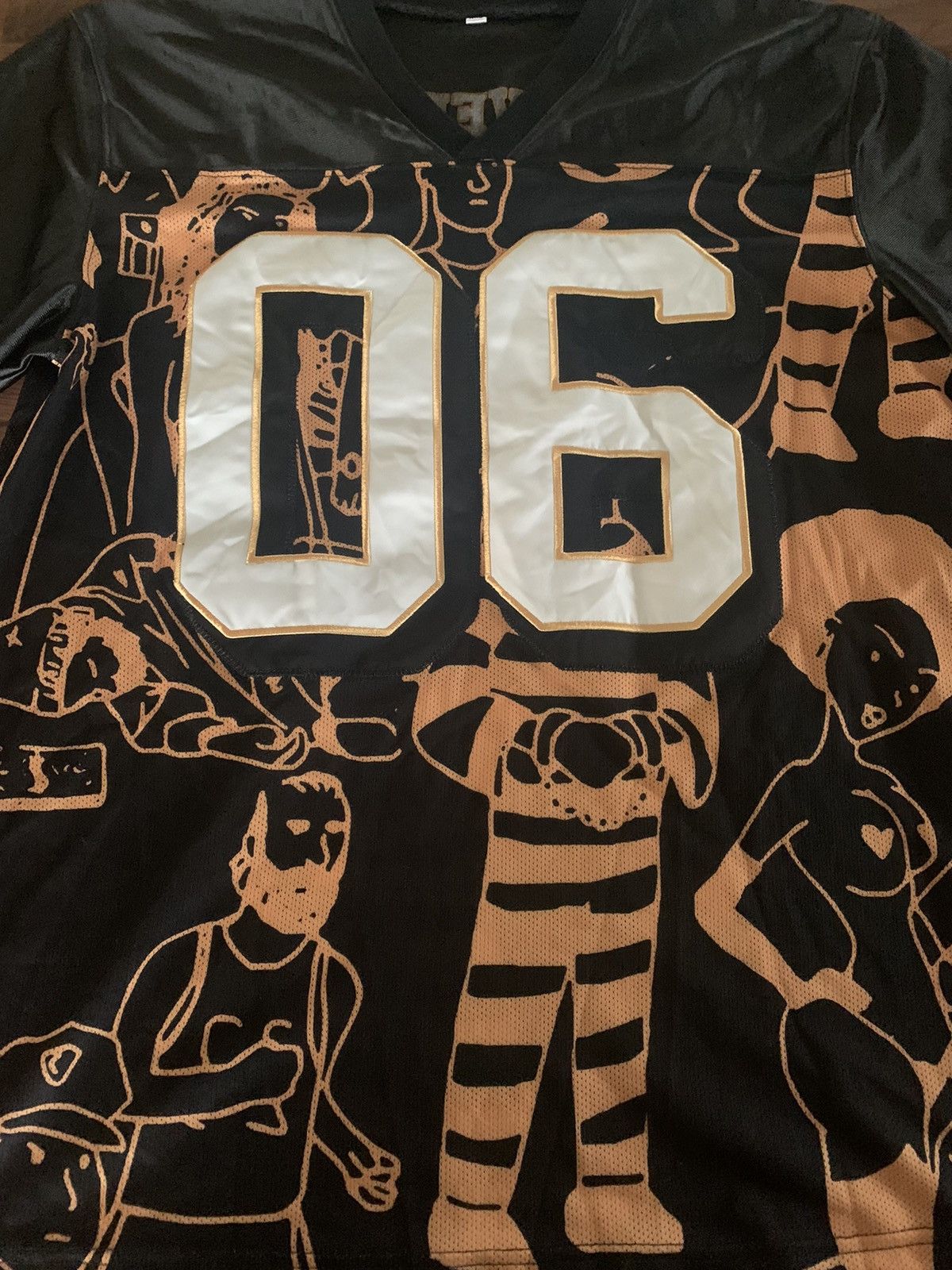 Rap Tees × Vintage JID The Never Story Football Jersey | Grailed