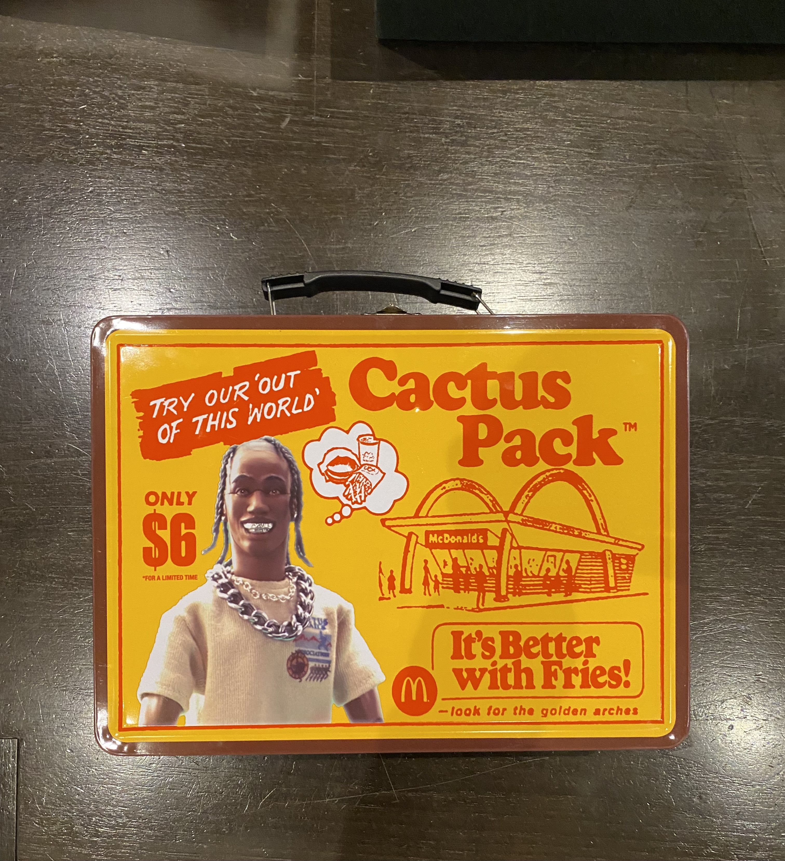 Travis Scott Travis Scott x Mcdonalds Lunch Box | Grailed