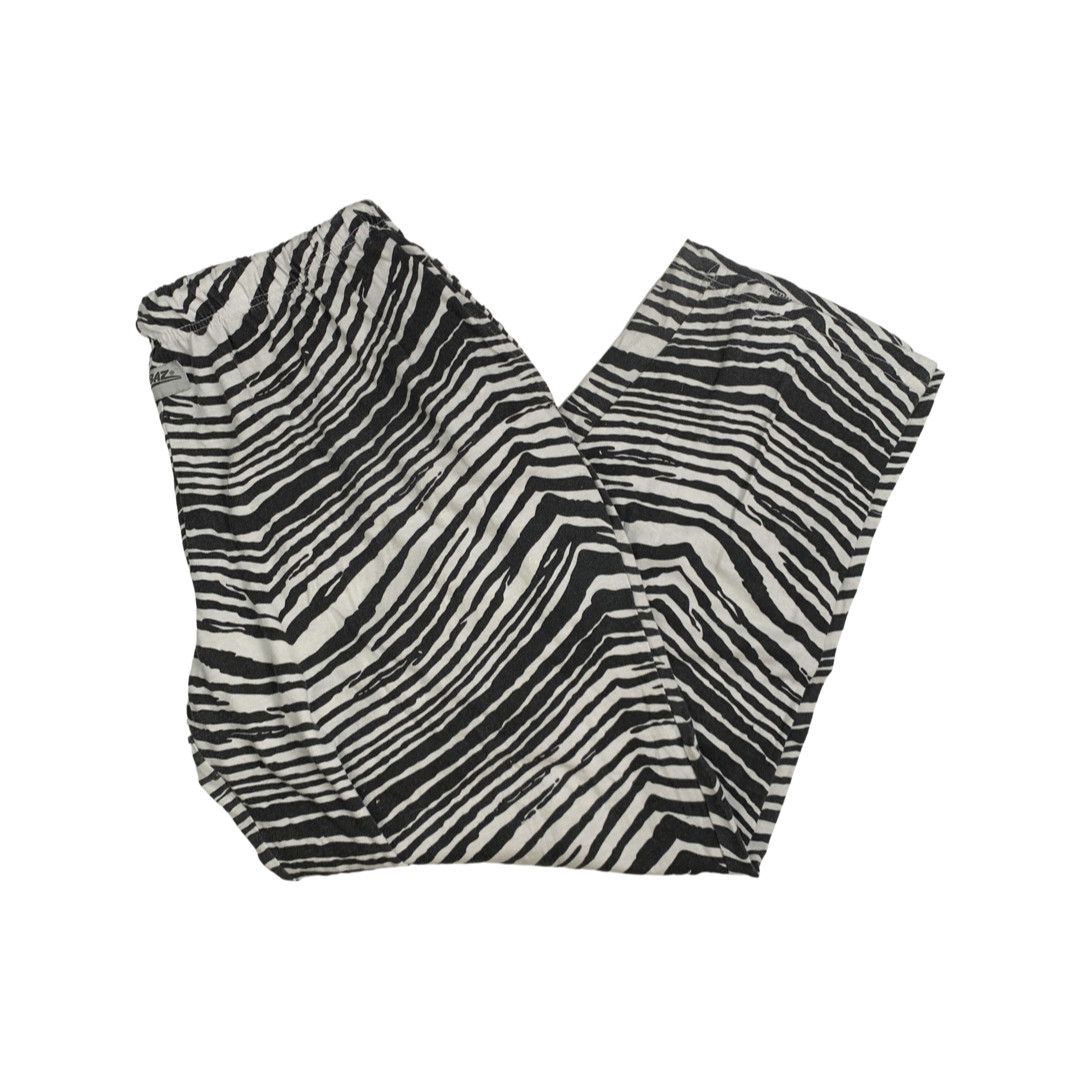 Vintage Vintage black white zebra zubaz sweatpants pants | Grailed