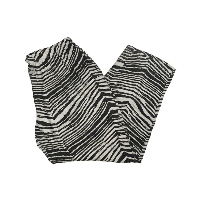 Vintage Vintage black white zebra zubaz sweatpants pants | Grailed