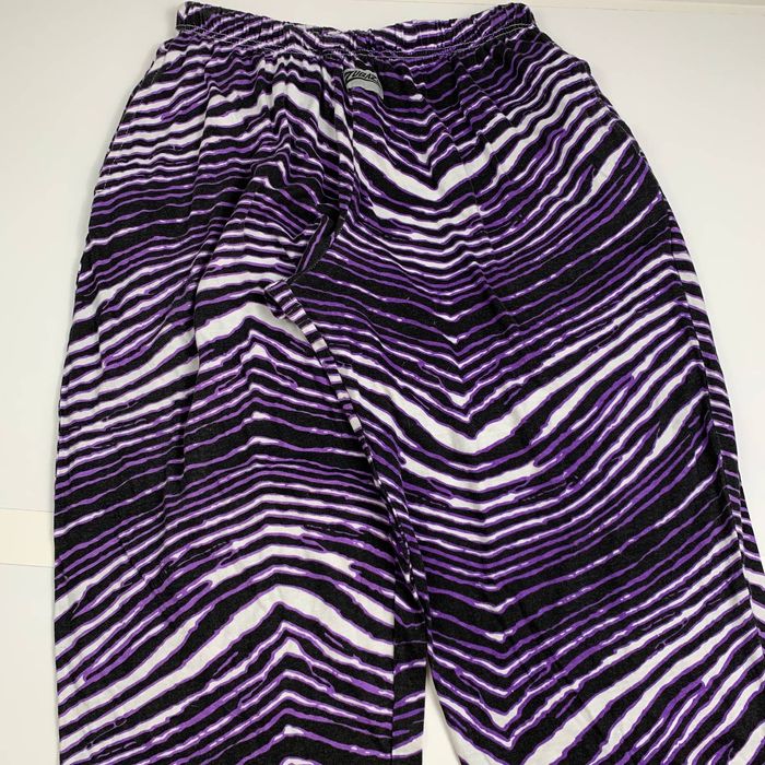 Vintage Vintage zubaz purple zebra print sweatpants pants | Grailed