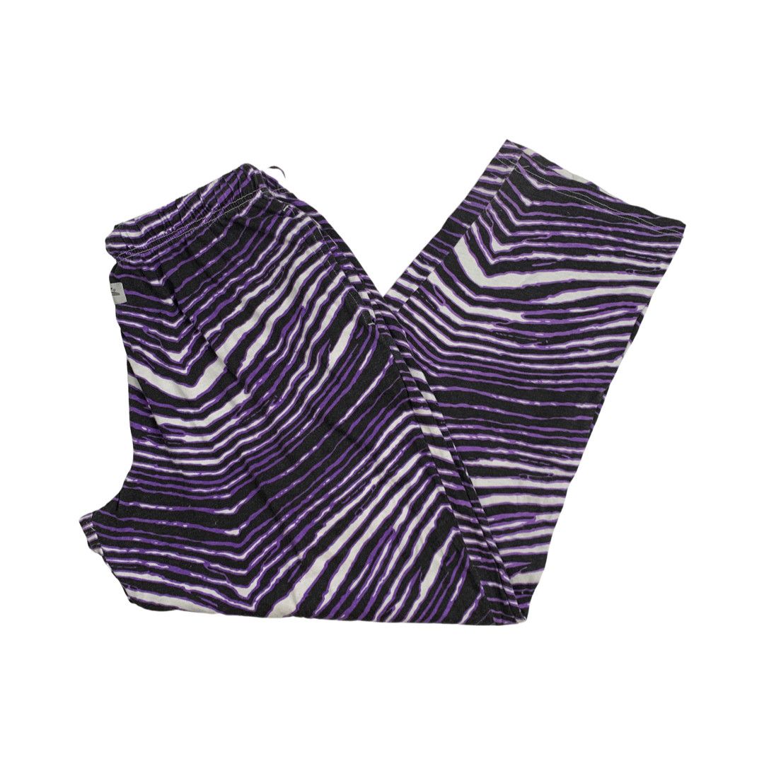Streetwear × Vintage × Zubaz Vintage zubaz purple zebra print ...