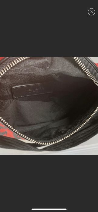 Neil Barrett Neil Barrett Belt Bum Bag red black | Grailed