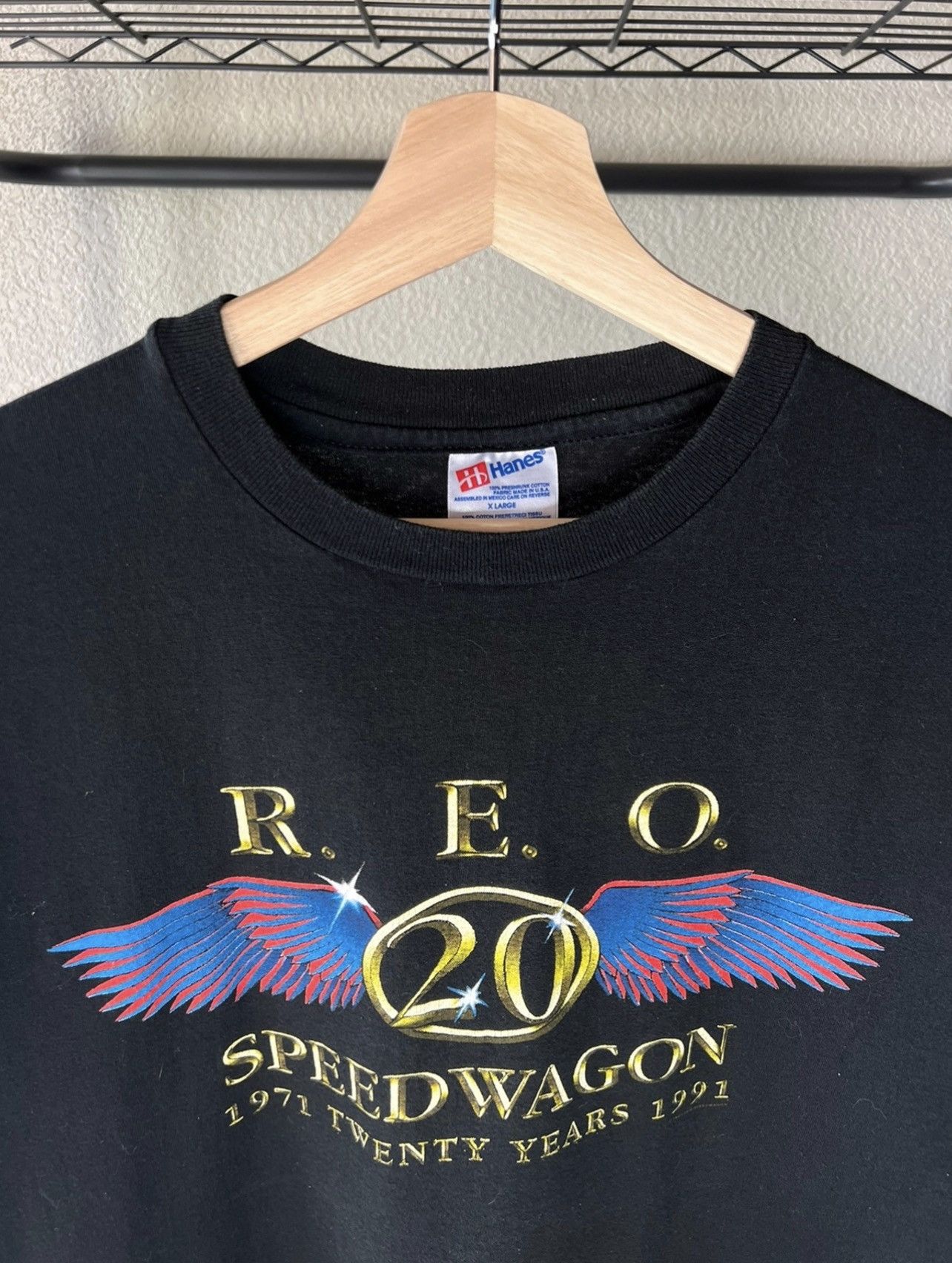Band Tees × Throwback × Vintage Vintage 1996 REO Speedwagon T Shirt ...