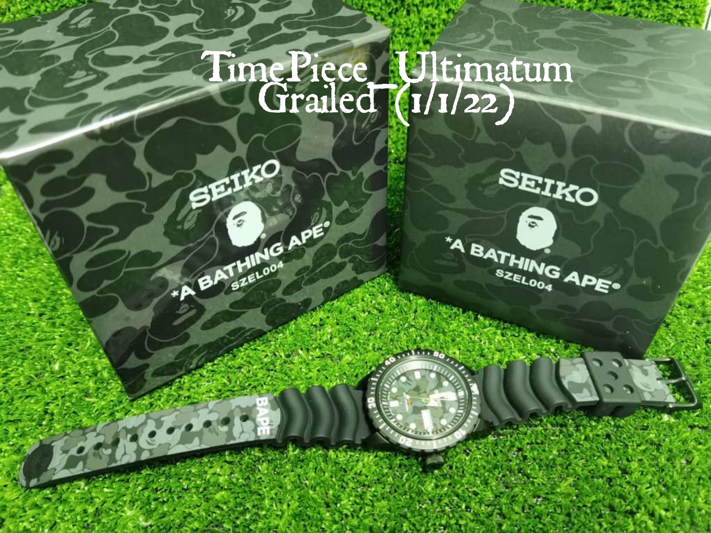 Bape × Seiko Seiko x BAPE Automatic Diver | Grailed