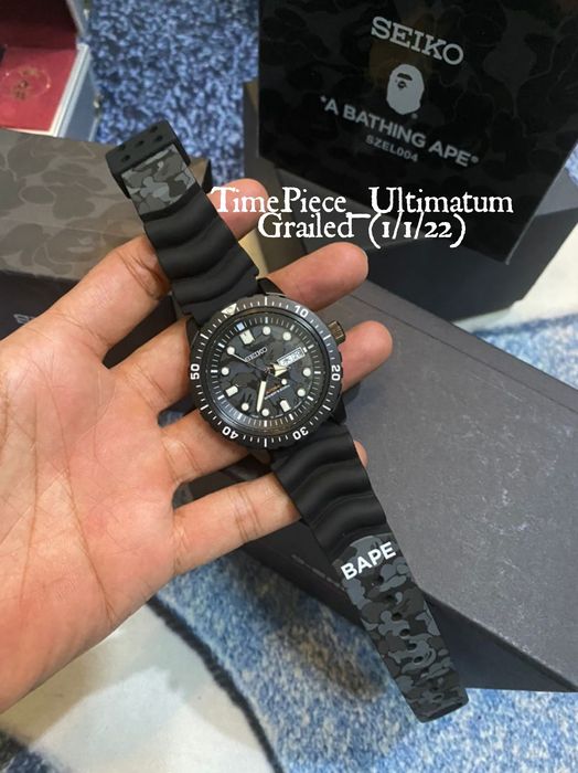 Bape Seiko x BAPE Automatic Diver | Grailed