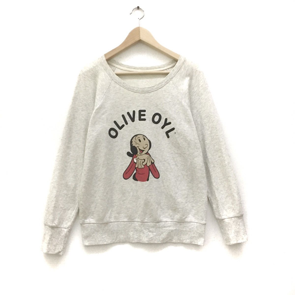 Vintage Olive OYL Sweatshirt Crewneck Spellout Olive Oyl Popeye | Grailed
