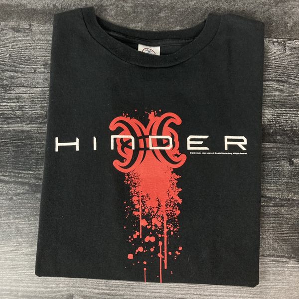 Delta 2005 Hinder Extreme Behavior Double Sided Tour T-shirt | Grailed