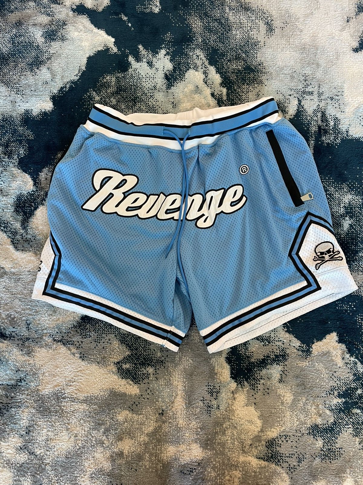 Revenge Revenge Ice Blue Shorts | Grailed