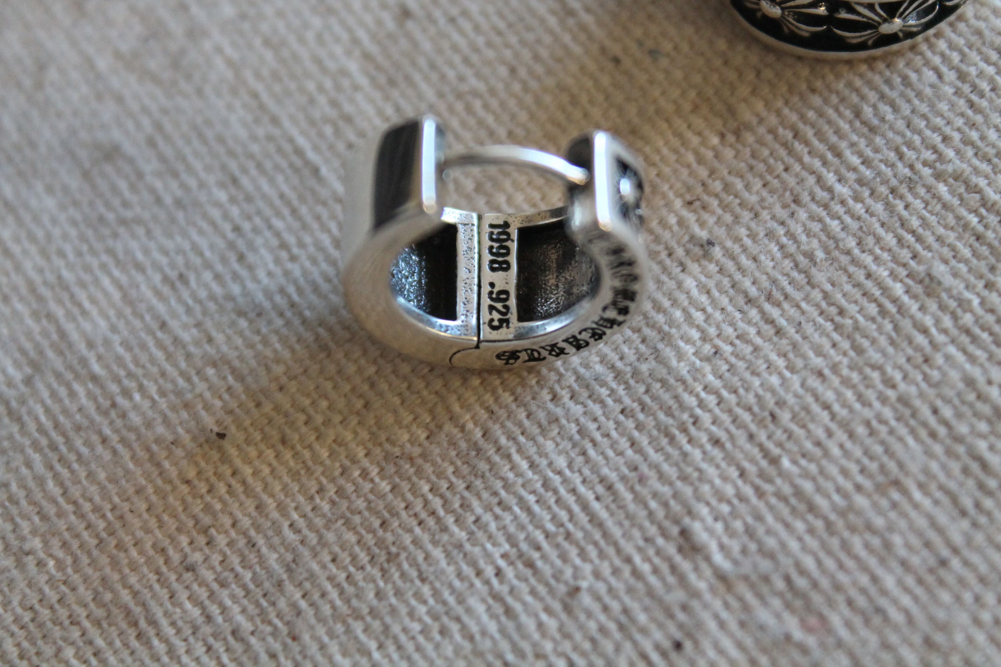 Chrome Hearts Hoop Earrings | Grailed