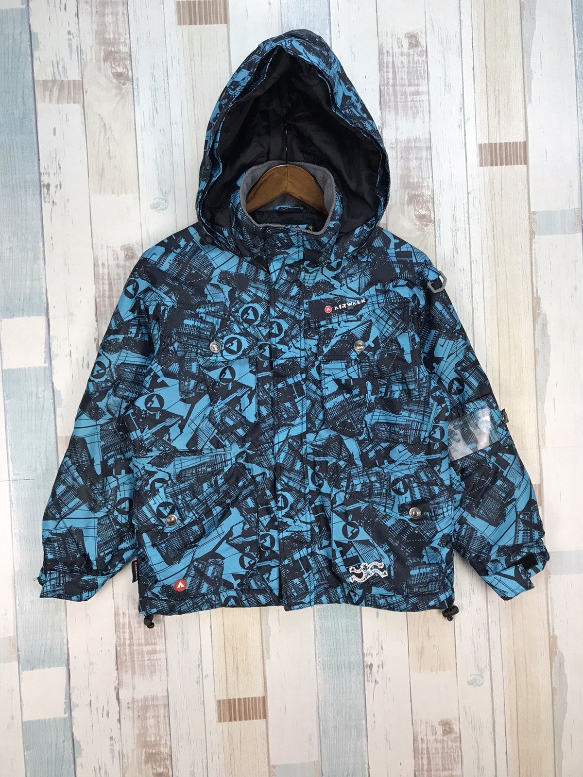 Airwalk × Streetwear × Vintage 💥RARE💥VINTAGE AIRWALK FULLPRINT JACKET ...