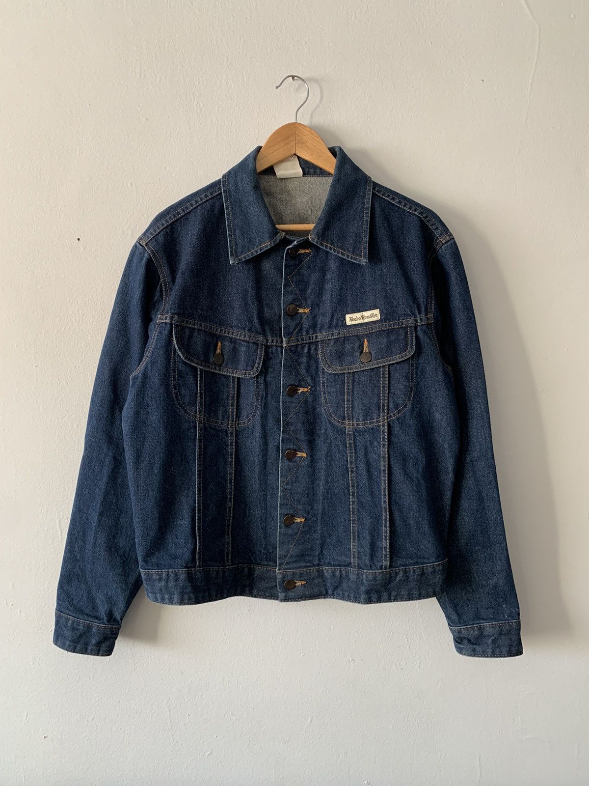 Denim Jacket × Vintage Vintage 70s Rodeo Rambler Denim Jacket | Grailed