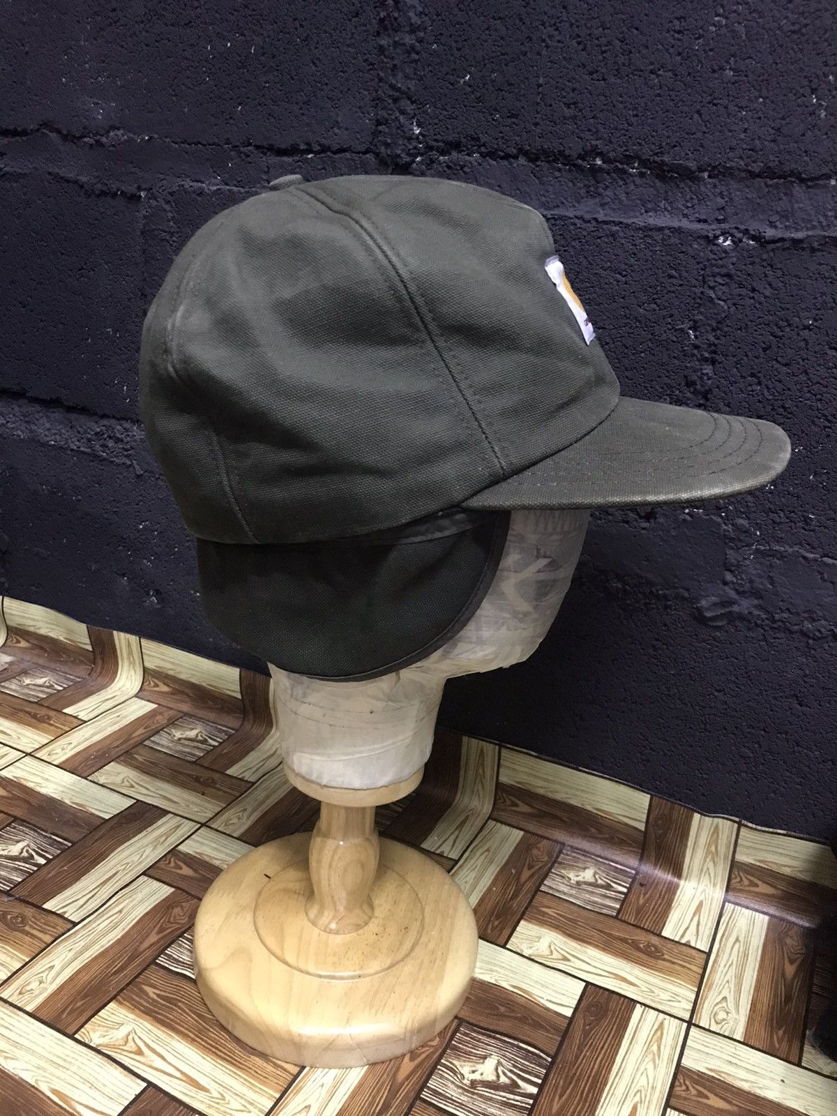 Carhartt × Vintage Vintage Carhartt Chore Ear Flap Cap Workwear | Grailed