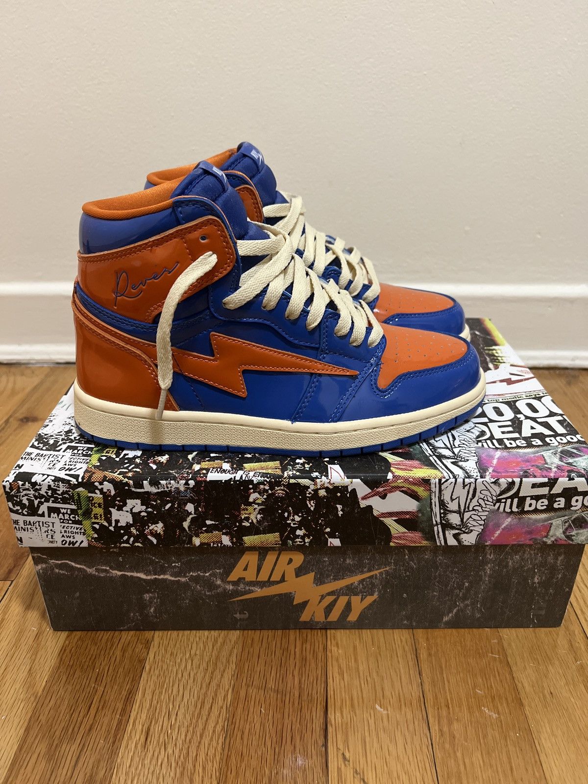 Reves Paris Air Kiy Sneakers NY 2.0 SZ 6.5 | Grailed