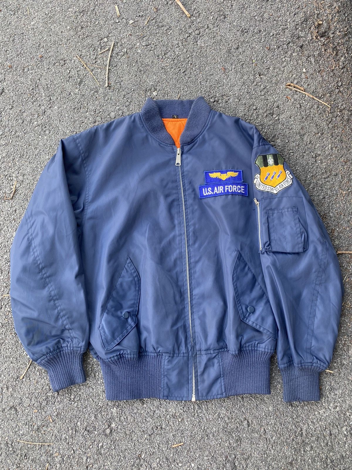 Vintage VINTAGE US AIR FORCE MILITARY ARMY PUNK SKINHEAD BOMBER | Grailed