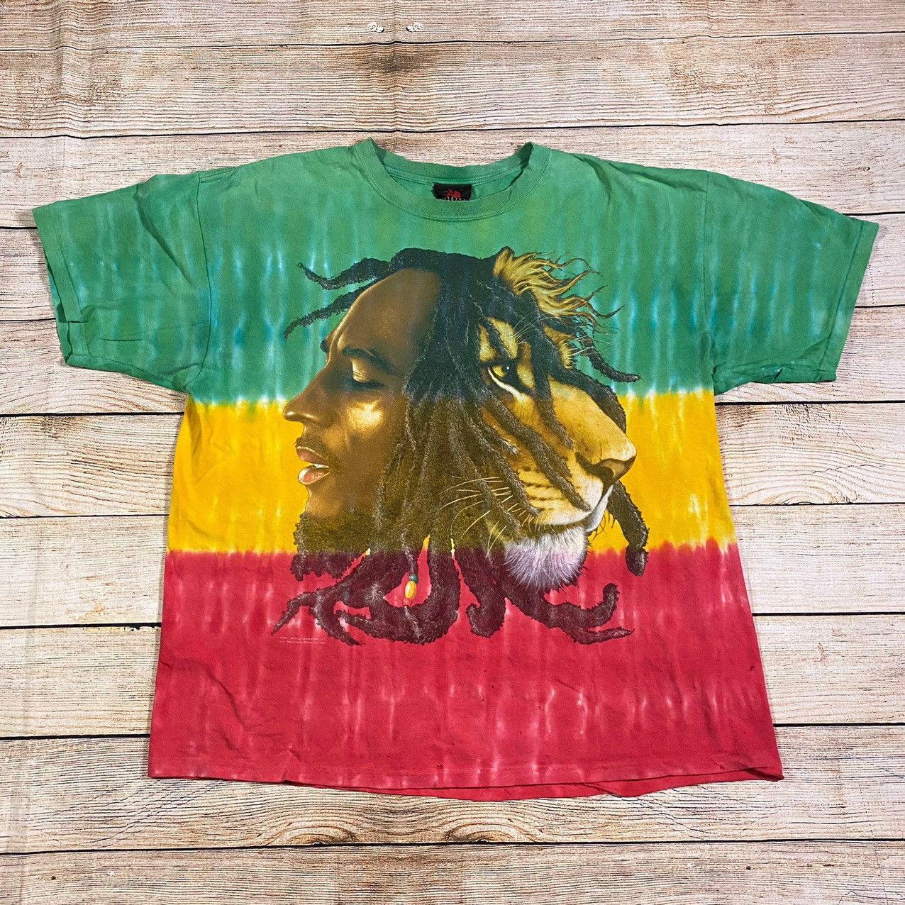 Vintage × Zion Rootswear Vintage Y2K 2000s Zion Rootswear Bob Marley ...