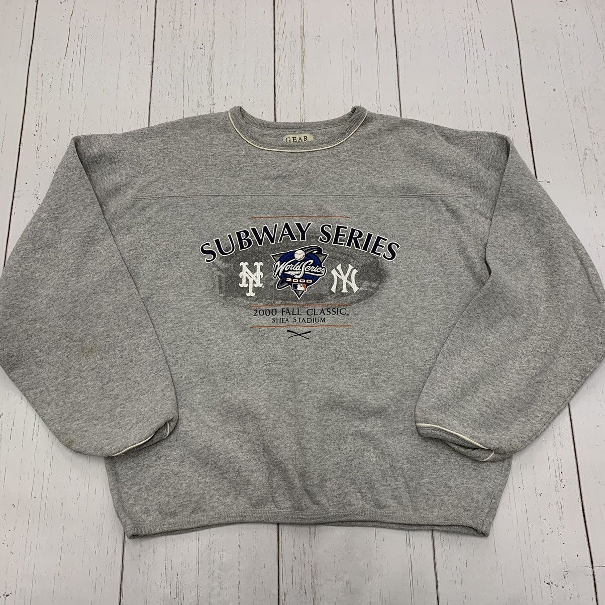 Vintage Vintage 2000 Subway Series sweatshirt | Grailed